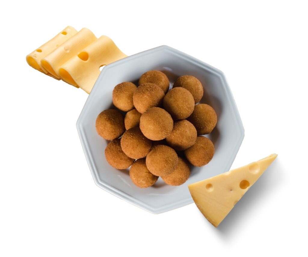 Bolinha de queijo - Frita – Mania Foods